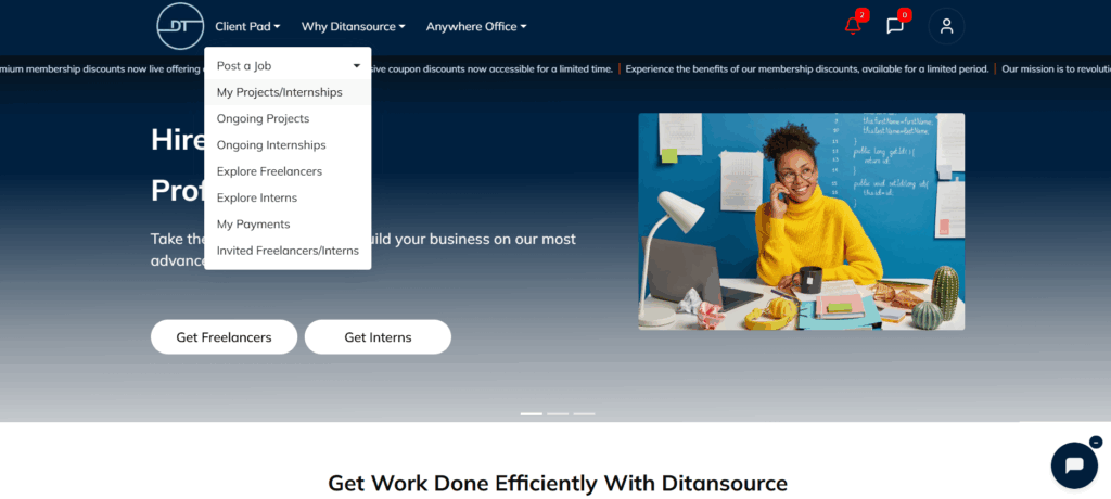 Create a Client Profile - Ditansource