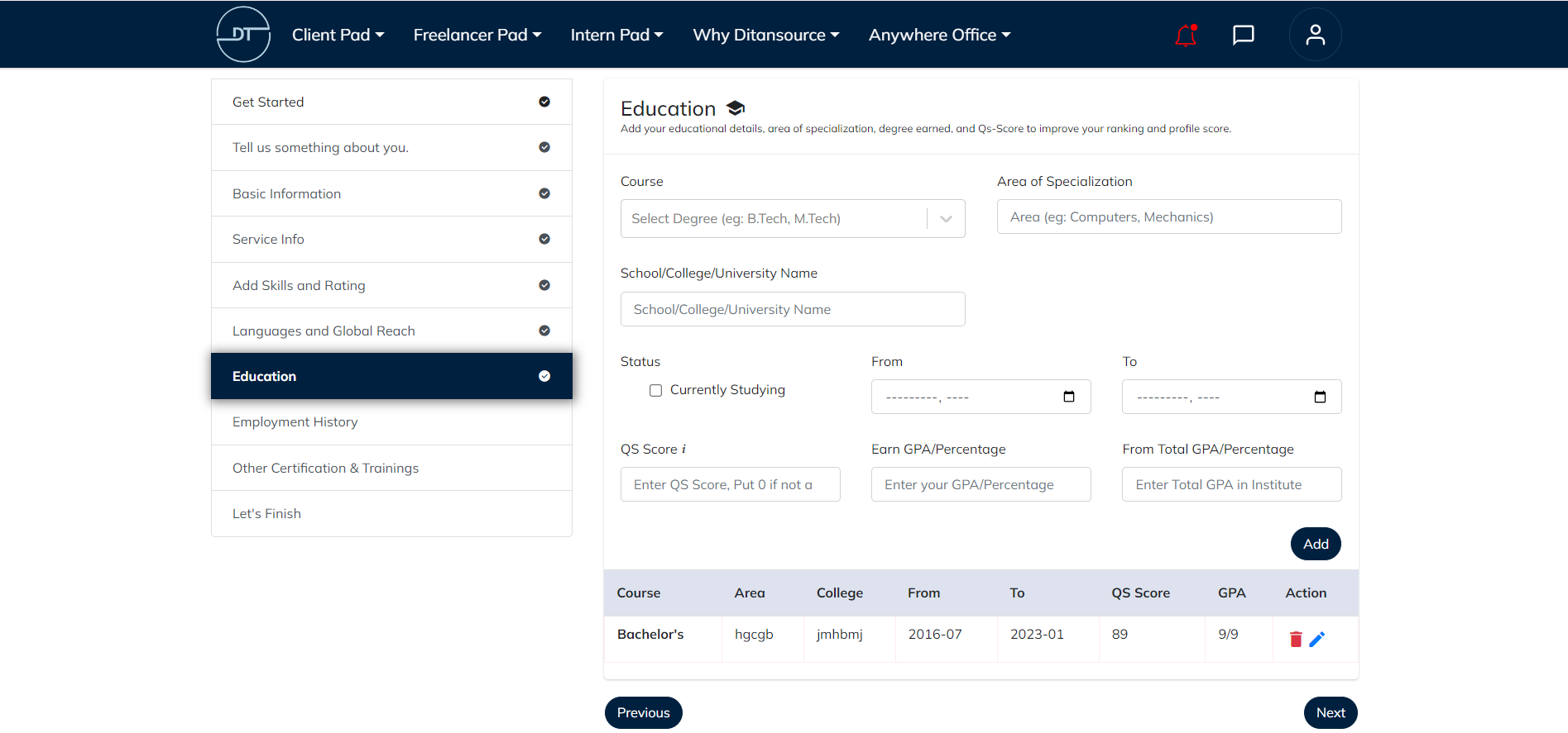 Intern Onboarding | Ditansource