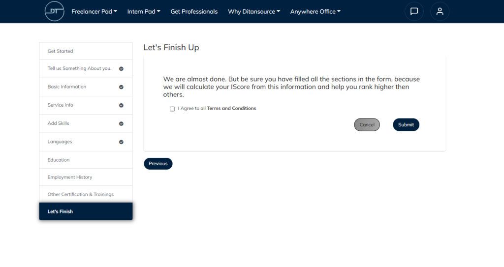 Intern Onboarding | Ditansource